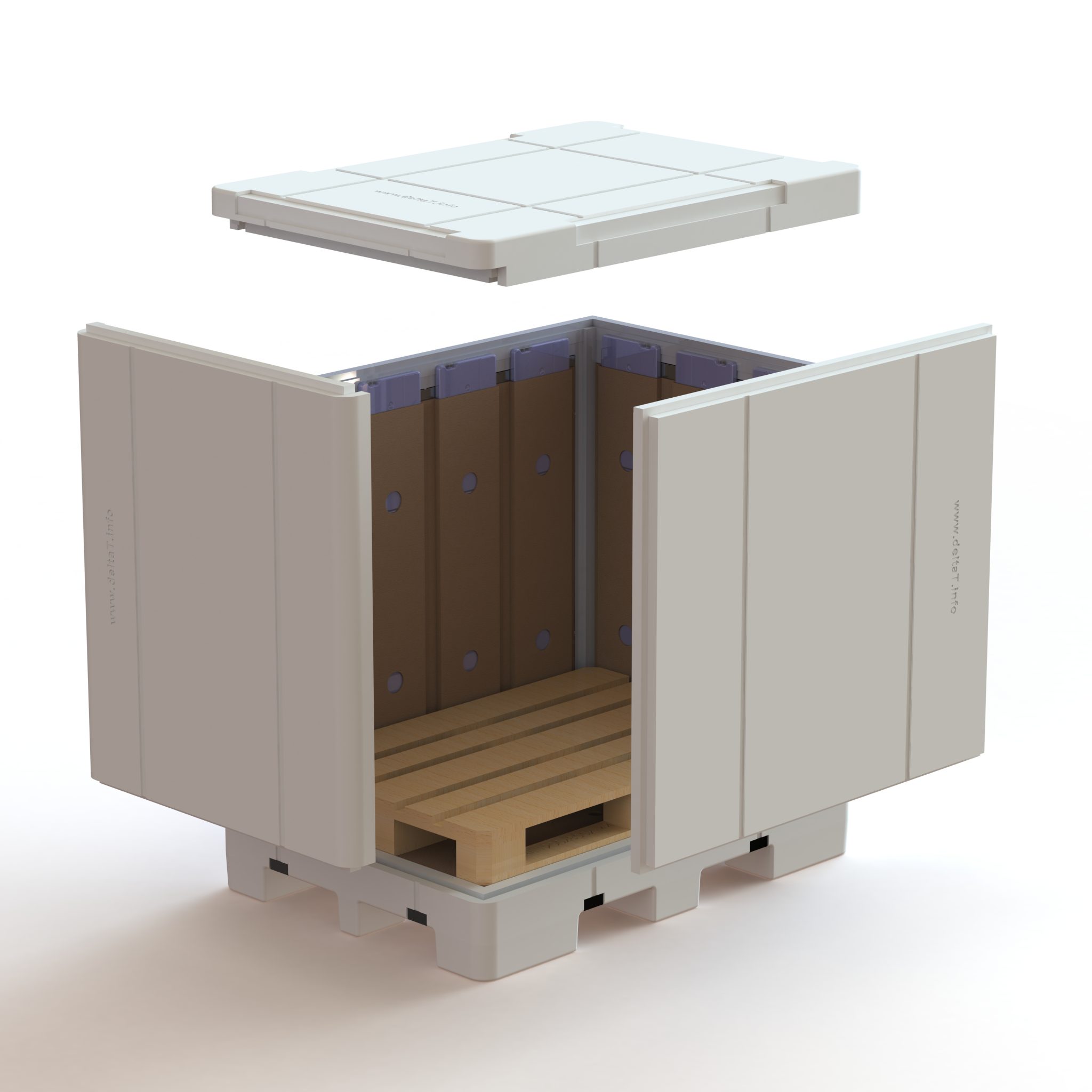 EPS Pallet Shipper - delta T